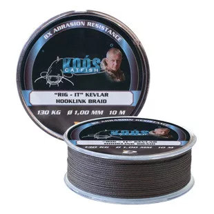 WIZARD CATFISH RIG-IT KEVLÁR ELŐKEZSINÓR 10M 1,00M/1 - Kalan